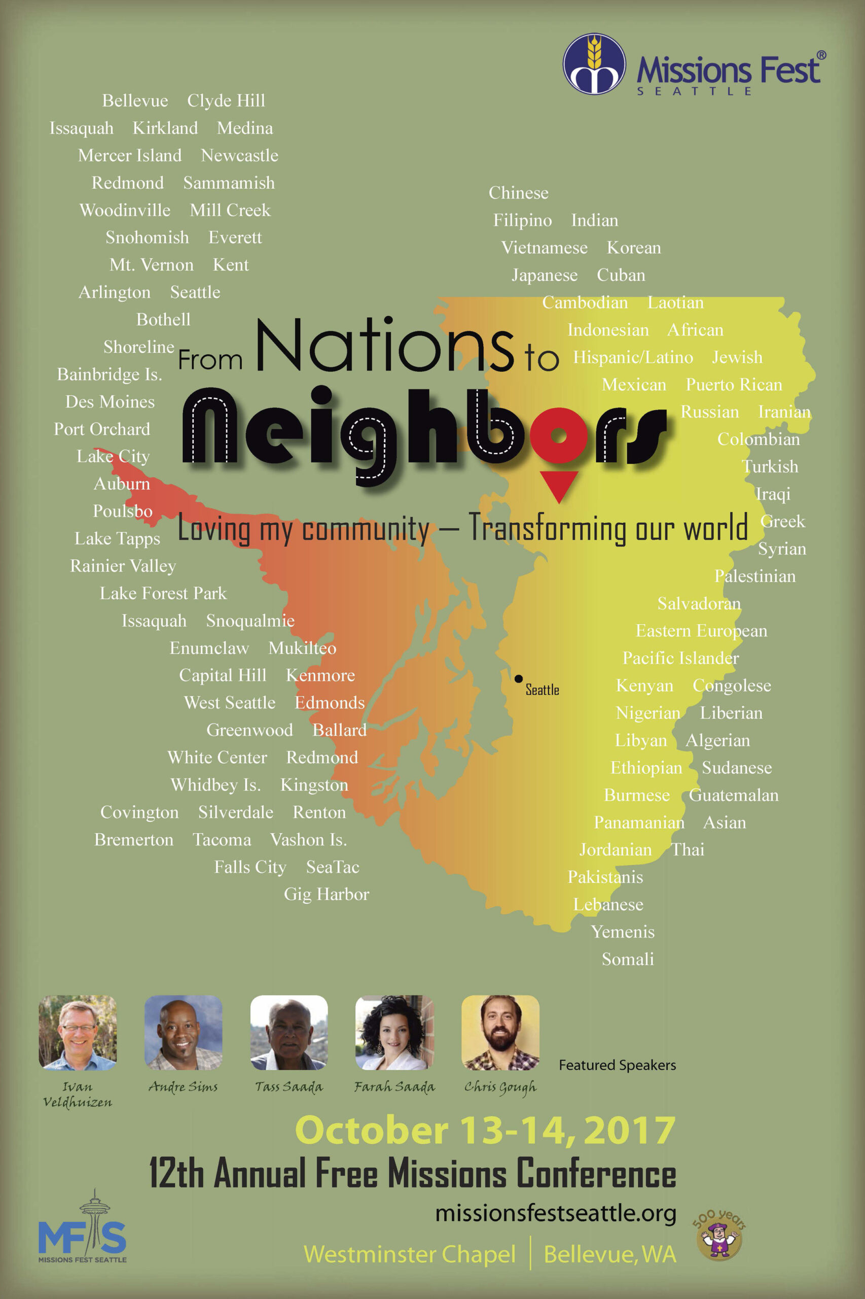 Missions Fest Seattle | Past Event Themes